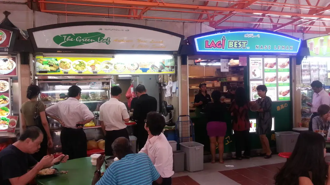 Lagi Best Nasi Lemak - Malay Halal Hawker Centre in Raffles Place ...