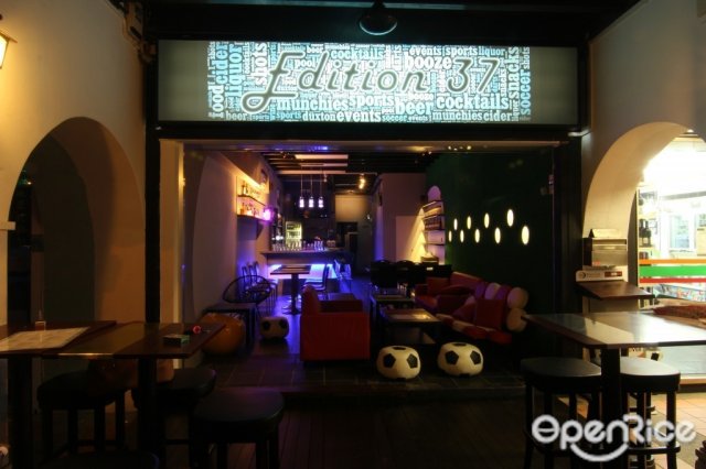 Edition 37 Bistro & Bar - Thai Bars/Lounges in Chinatown Singapore ...