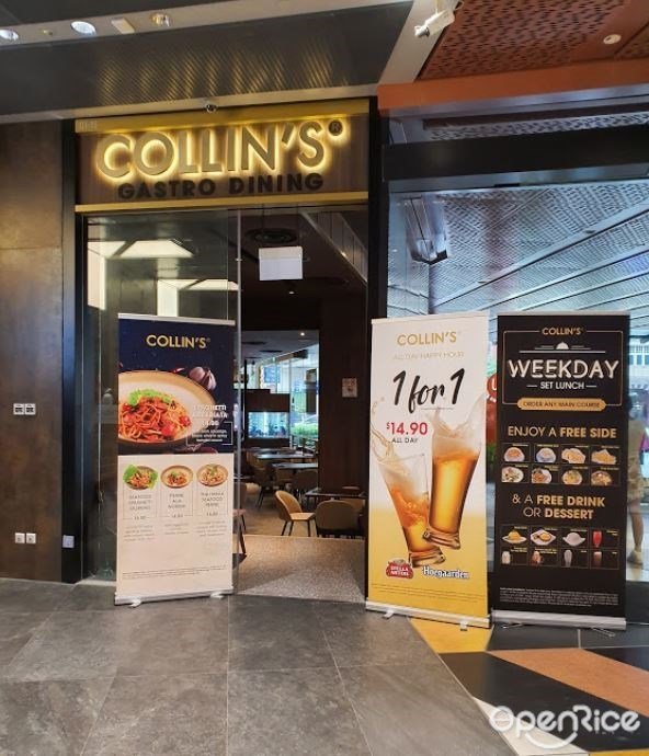 Collin's - Singaporean Western Pasta Restaurant in City Hall Singapore ...