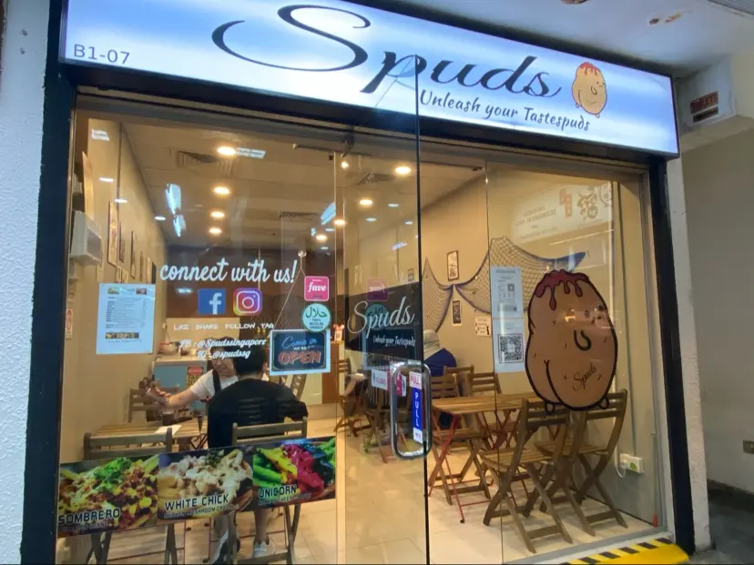 Spuds - Fusion Halal Café in Orchard Midpoint Orchard Singapore ...