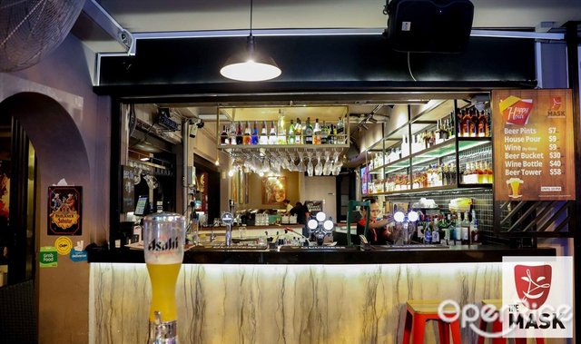 The Mask Restaurant and Bar - Western Variety Pizza Bars/Lounges in ...