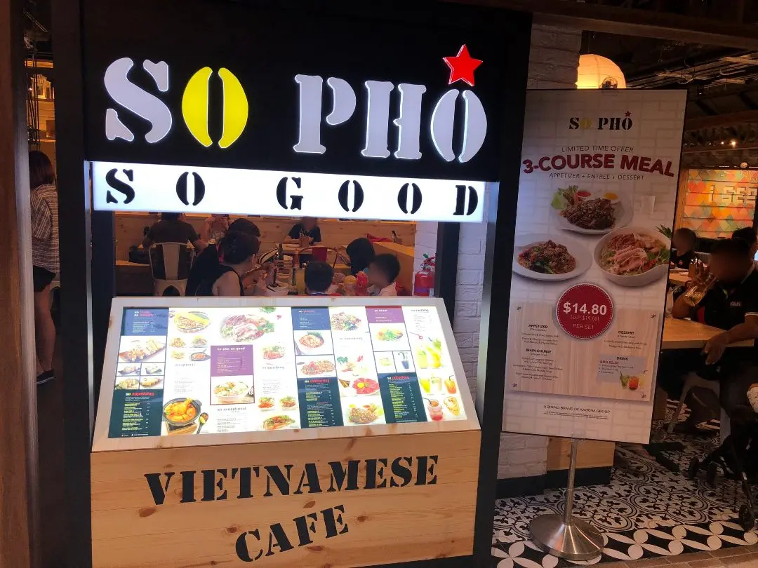 So Phô's Menu - Vietnamese Halal Café in Yishun Northpoint Singapore ...