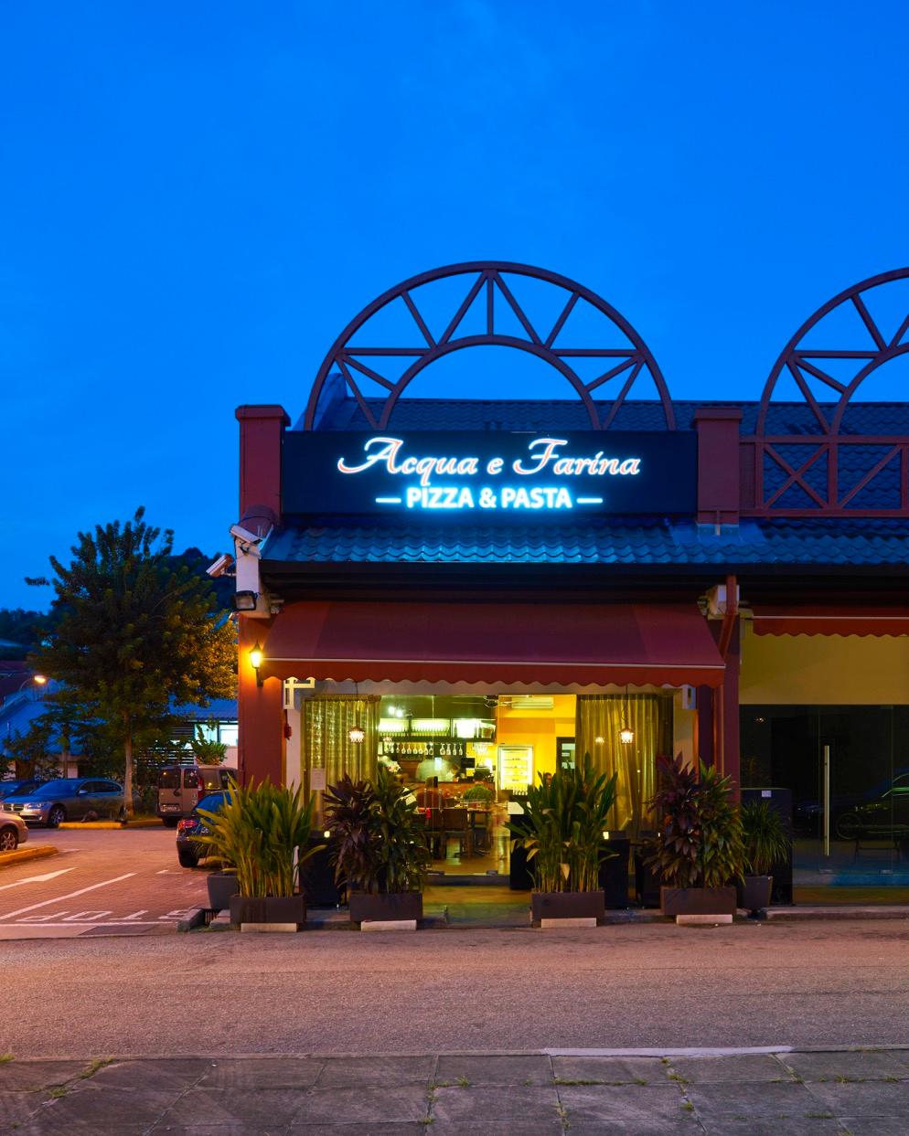 Acqua e Farina . Rail Mall - Italian Pasta Restaurant in Bukit Timah ...