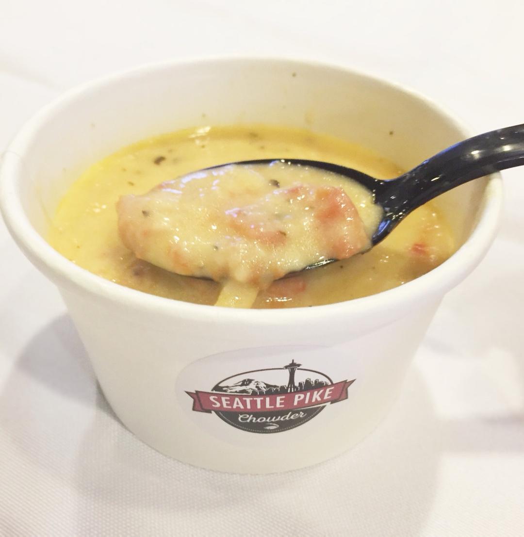 Smoked Salmon Chowder - Seattle Pike Chowder's photo in Marine Parade ...