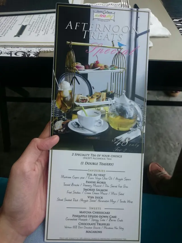 Arteastiq DePatio - English Pasta Café Brunch in Dhoby Ghaut Plaza ...