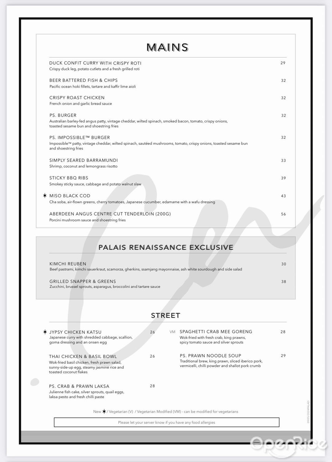 PS.Cafe at Raffles City in City Hall Singapore | OpenRice Singapore