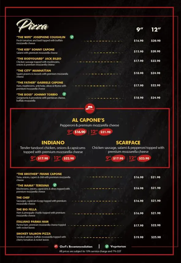 Al Capone's Sports Bar + Dining Kallang Wave Mall ...