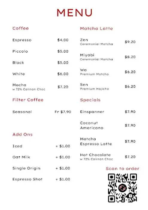 Calligraph Coffee - Multi-Cuisine Desserts and Cakes Café in Bugis ...